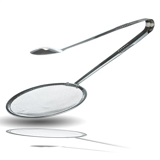 Kerafactum Pince à beignets, louche à friture, écumoire, écumoire ...