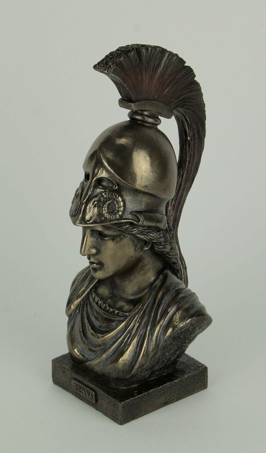 Buy Veronese Design Athena Greek Goddess of Wisdom and War Bust Statue ...