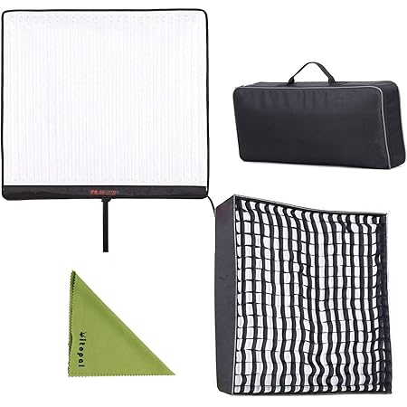 Amazon.com : Falcon Eyes RX-120TDX III 680W 120cm×120cm ROLL-Flex LED ...