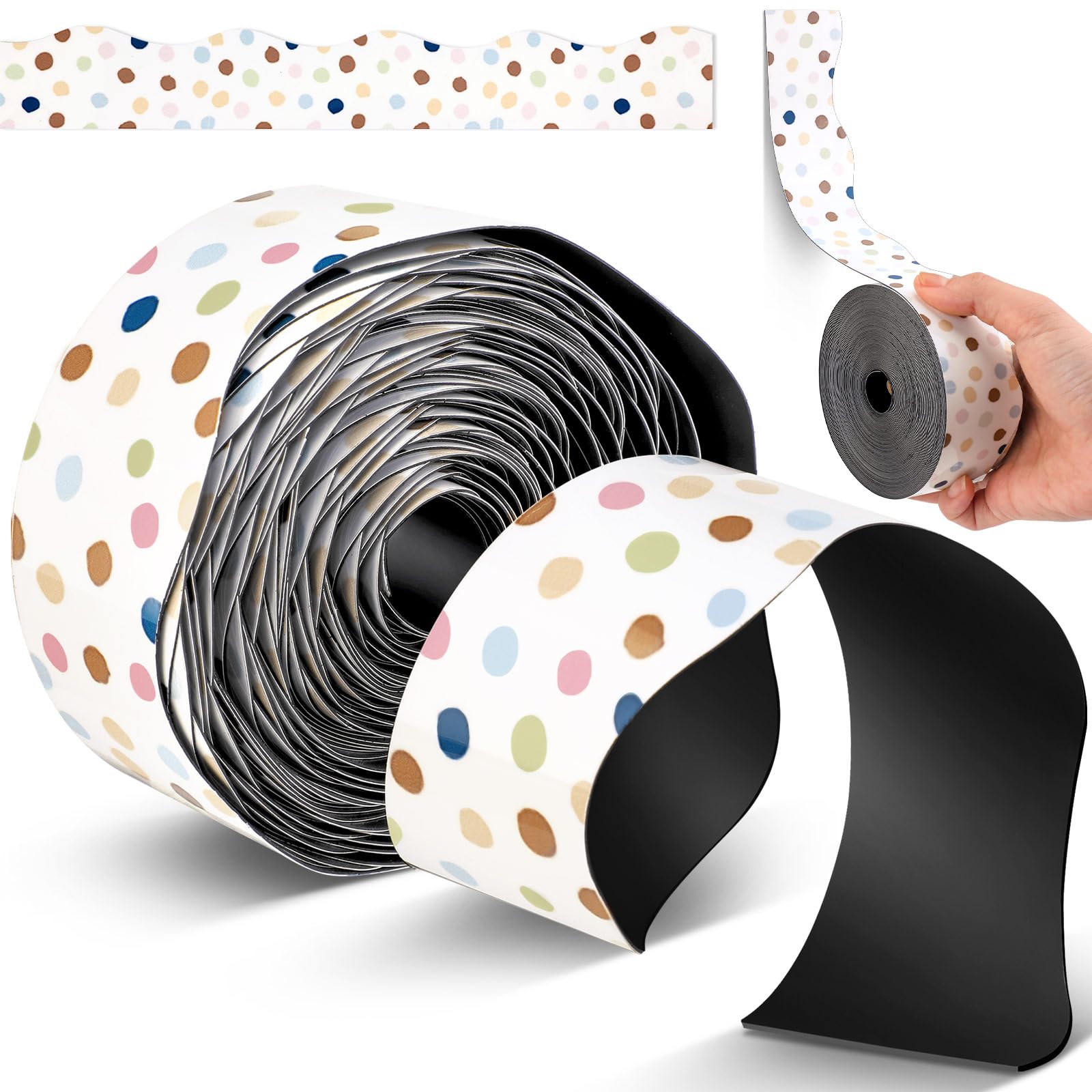 Snapklik.com : Tellegloww 36 Ft Scalloped Magnetic Border Magnetic ...