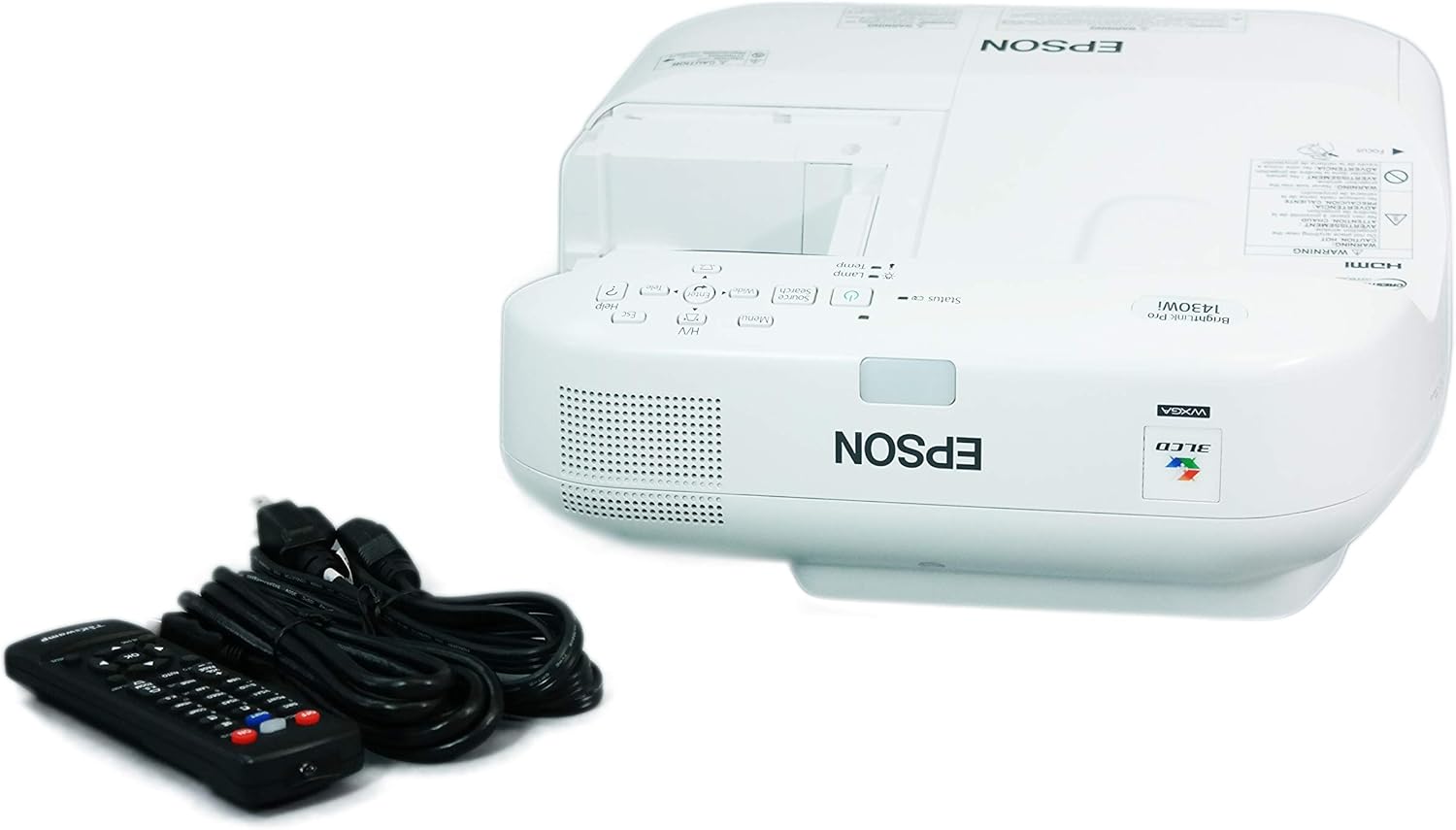 Amazon.com: Epson BrightLink Pro 1430Wi 3LCD Projector 3300 ANSI WXGA ...