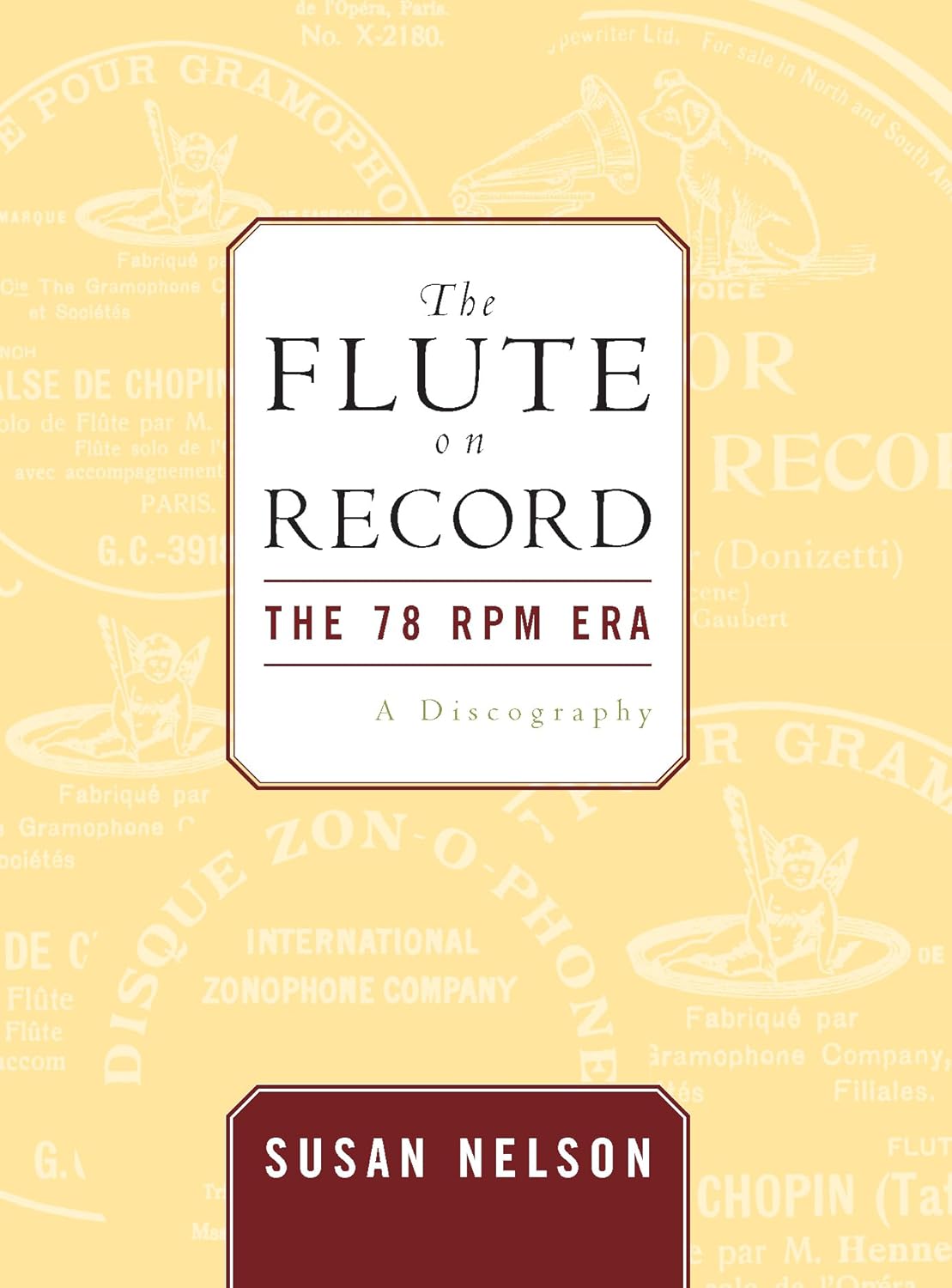 Amazon.com: The Flute on Record: The 78 rpm Era: 9780810852938: Nelson ...