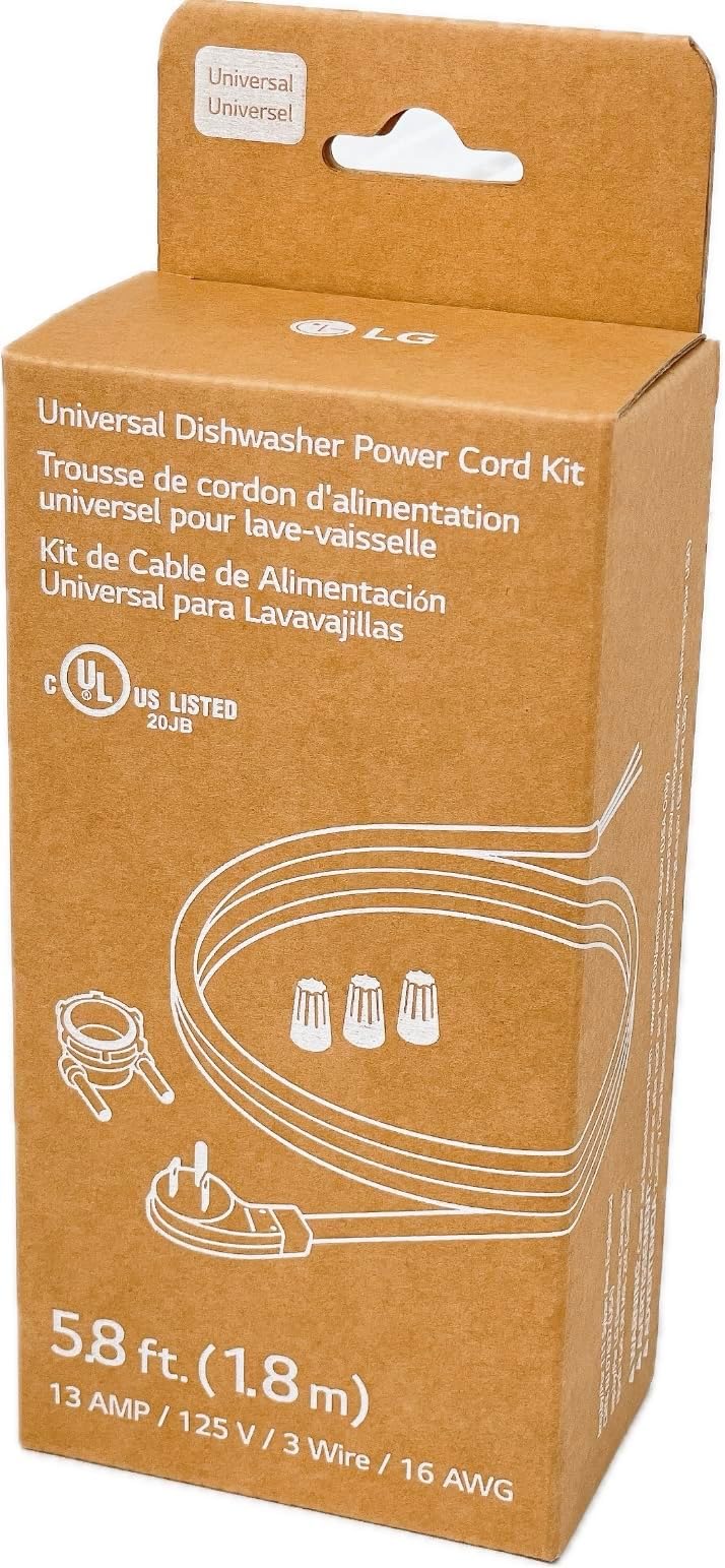 LG Universal Dishwasher Power Cord Kit : Amazon.ca: Home