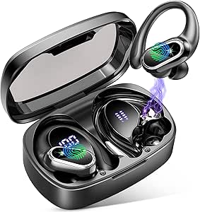 Wireless Earbuds, Bluetooth 5.3 Headphones with 4 ENC Mic, New Sport ...