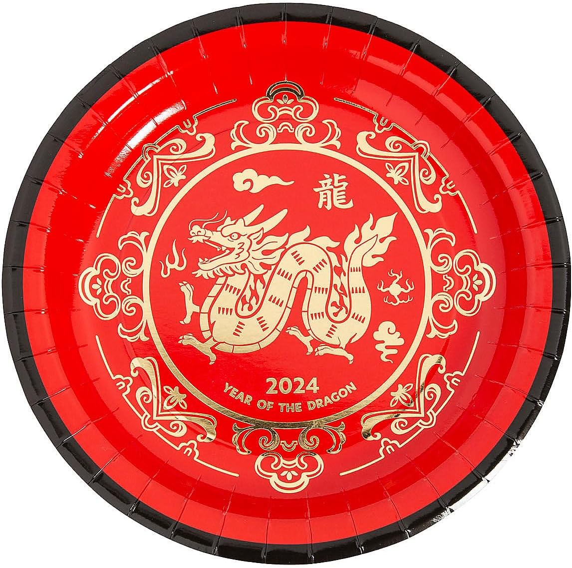 Amazon.com: Fun Express Lunar New Year of the Dragon Paper Dinner ...