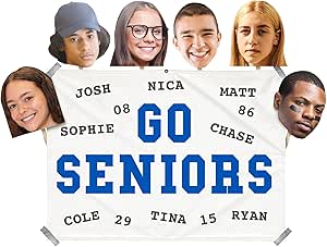 Amazon.com: Seniors Best Big Heads Cutouts for High School Senior ...