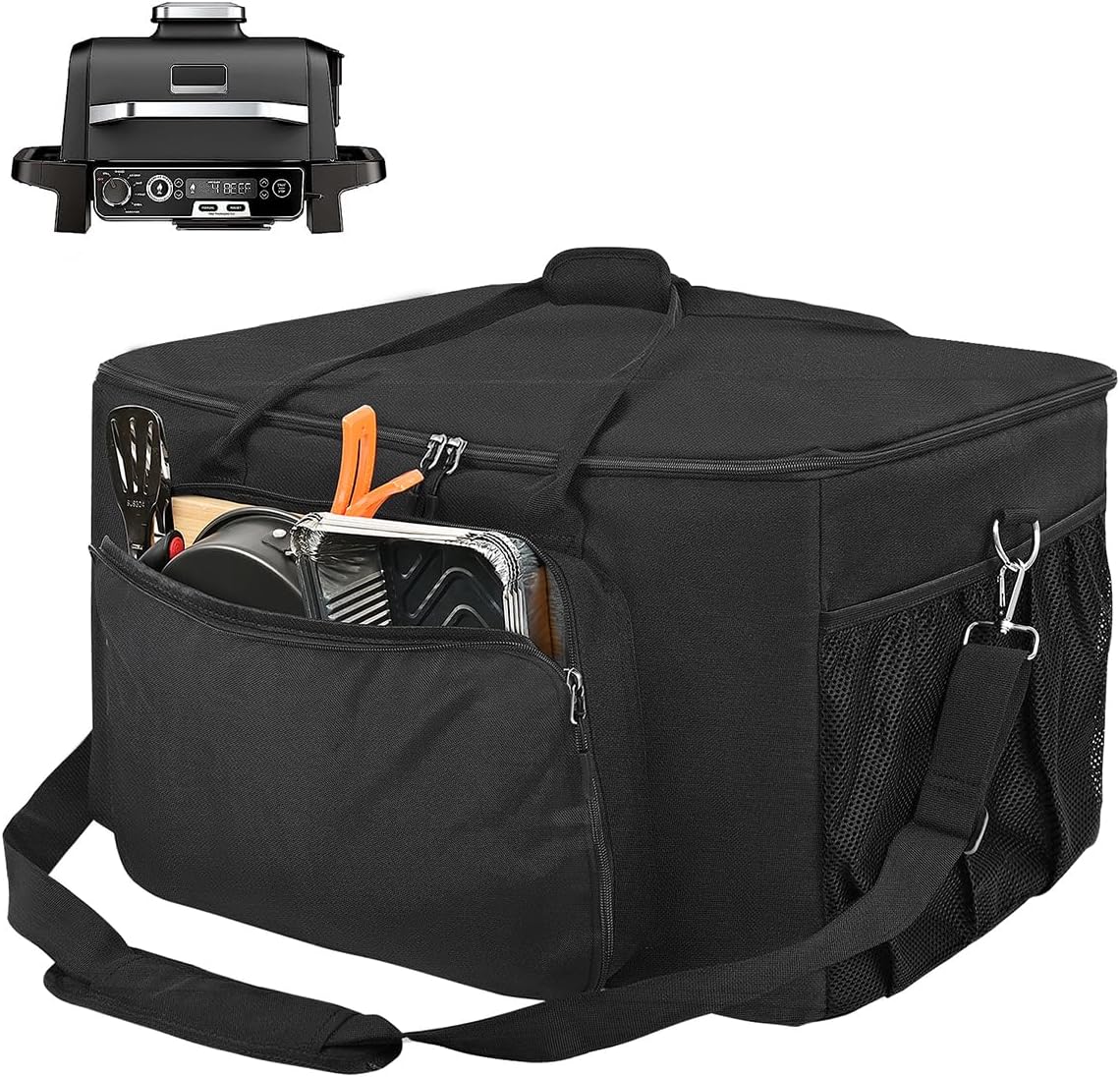 Amazon.com : Aoretic 1680D Ninja Woodfire Outdoor Grill Grill Carry Bag ...
