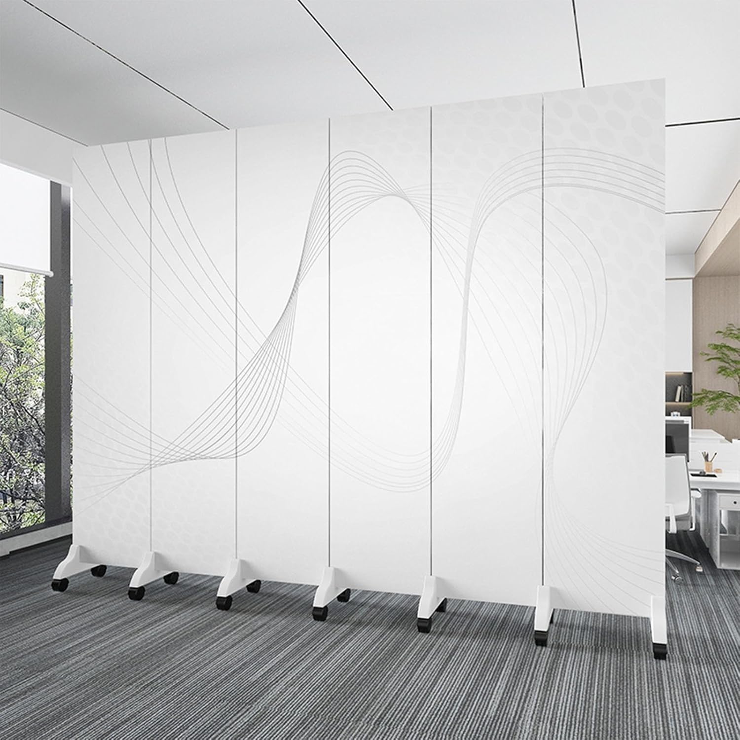 Amazon.com - Room Privacy Screen Divider Commercial Partition Room ...