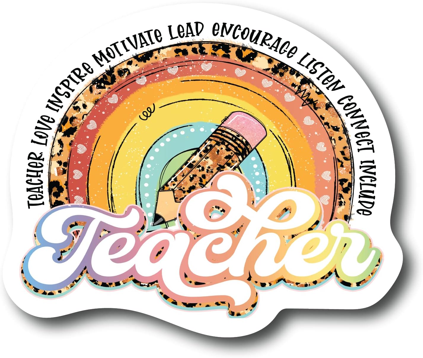 Amazon.com: Teacher Magnet, 4.5 Inch Aesthetic Teachers Day Gift ...