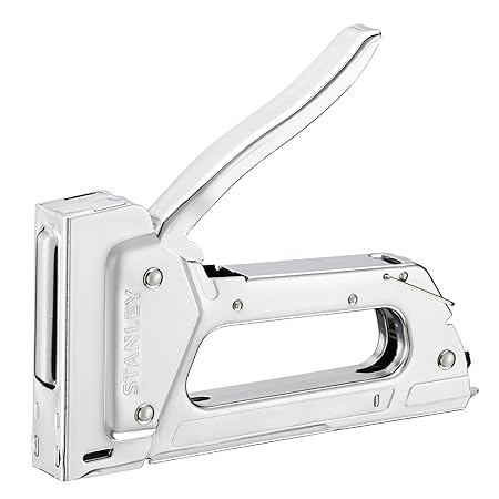 STANLEY 6-TR45 Steel Staple Gun - Light Duty, Integrated Handle Lock ...