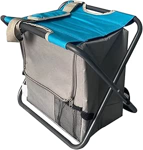 Amazon.com: JoyFishing Folding Camping Chair Stool,backpack chair with ...