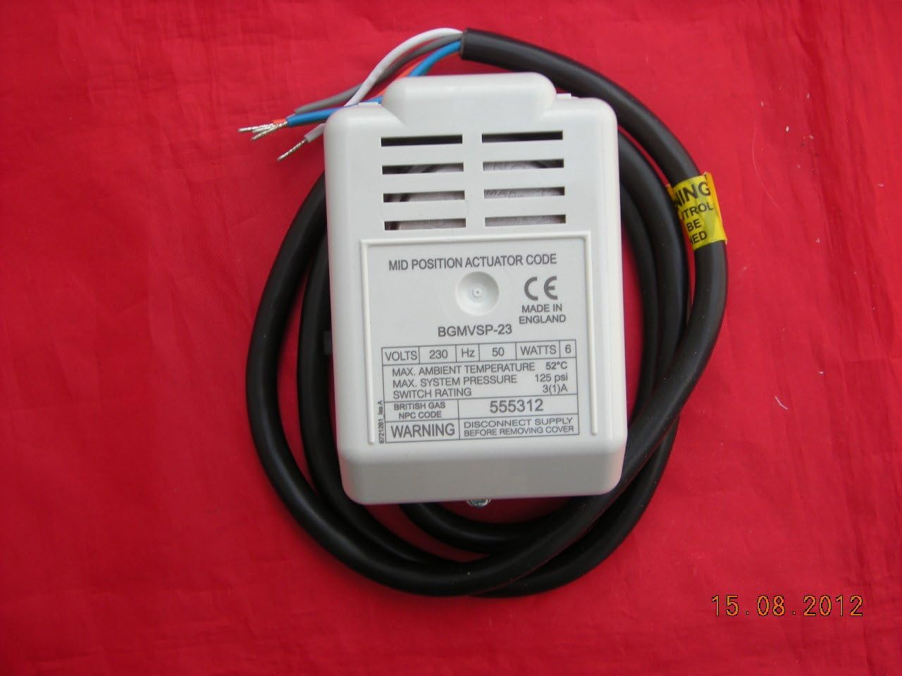 British Gas BGMVSP-23 Drayton MA1 Mid Position Valve Actuator : Amazon ...