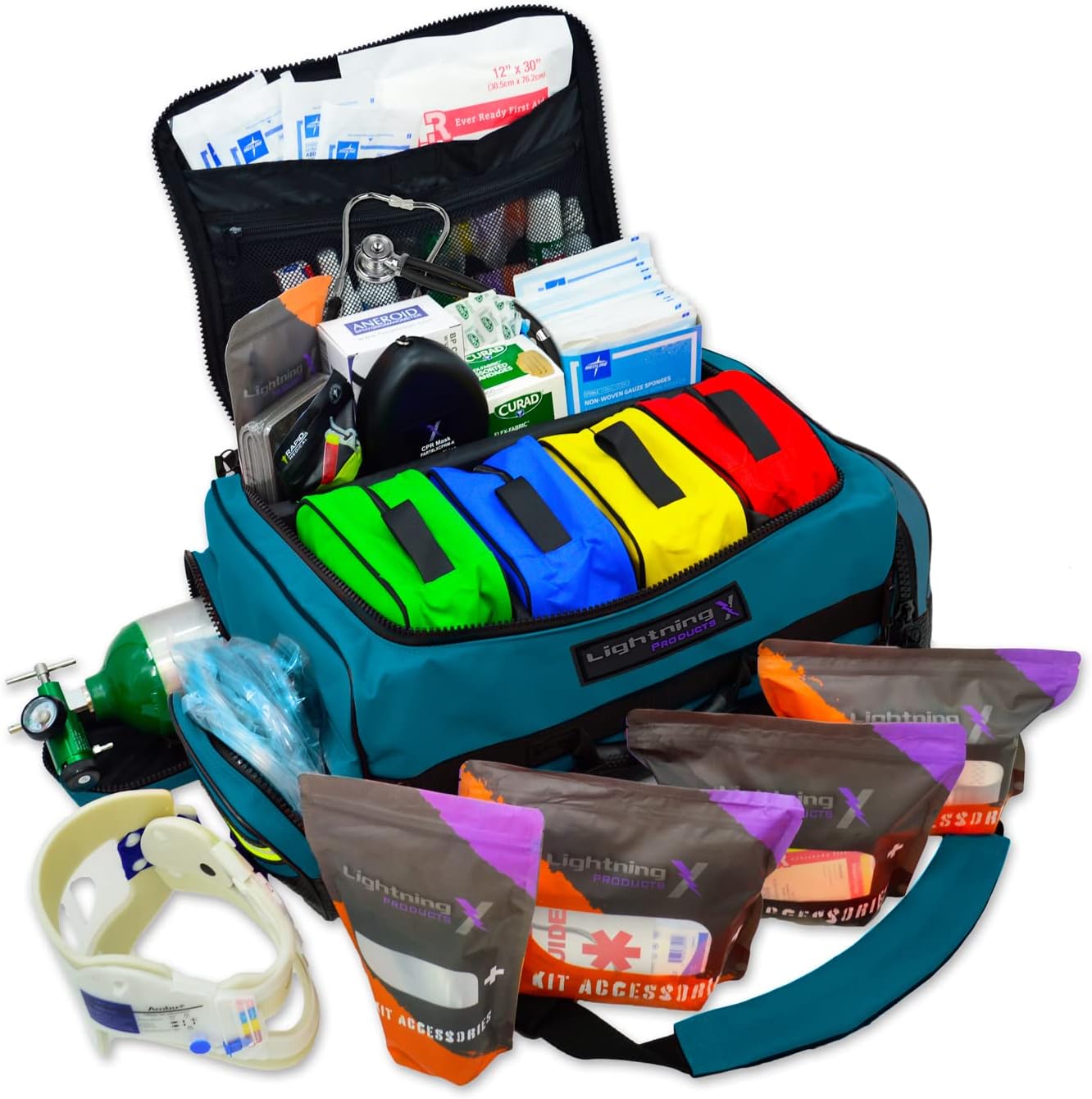 Lightning X Jumbo Medic First Responder EMT Trauma Bag Stock First Aid ...