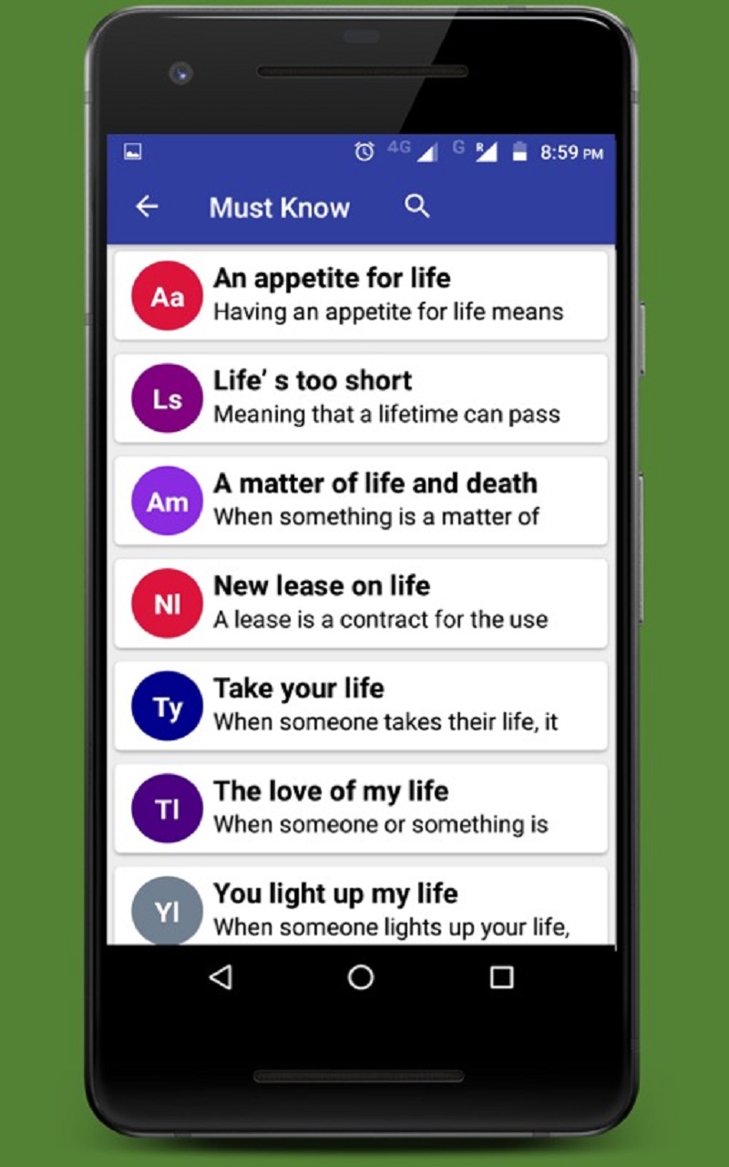 English Phrases - App on Amazon Appstore