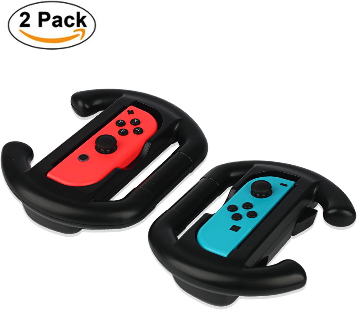 Steering Wheel Compatible with Switch 2 Pack Switch Wheel Ergonomic ...