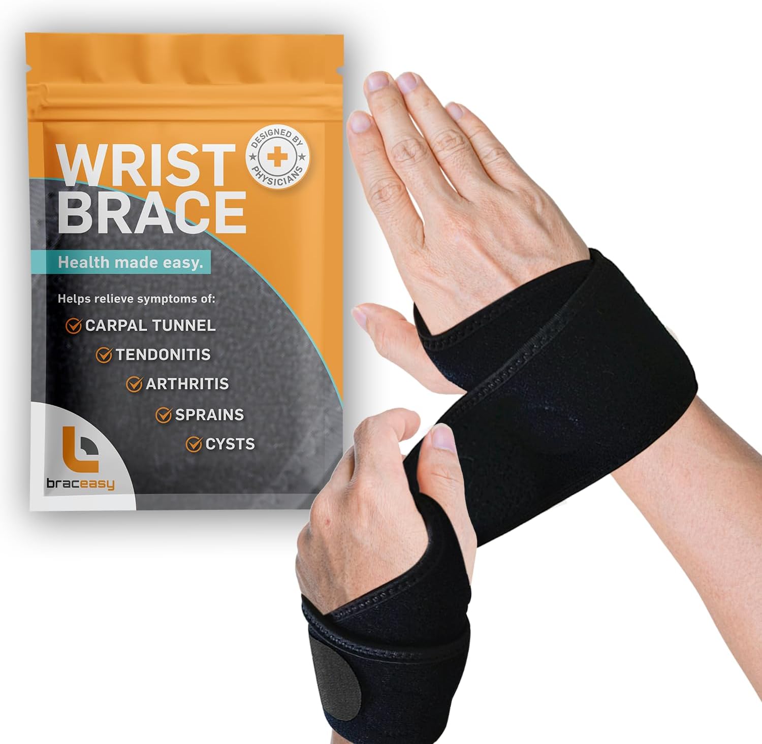 Amazon.com: Dr. Arthritis Bundle: Wrist Support (Pink) + Copper Lined ...