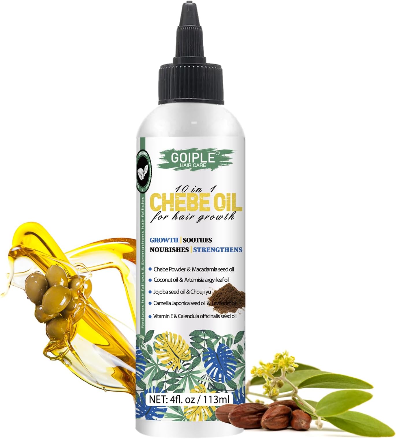 Amazon.com : Chebe Hair Growth Grease with Rosemary Oil - Hair Thinning ...
