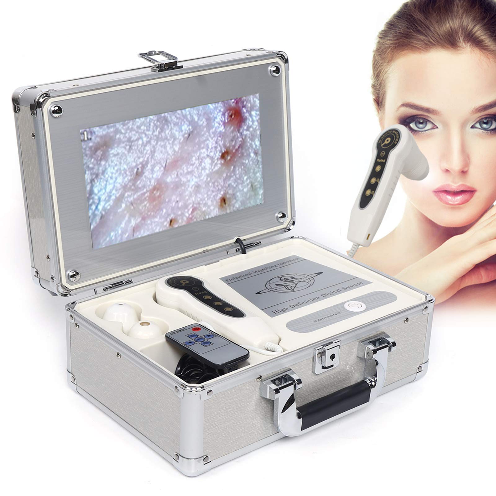 Tfcfl Skin Hair Analyzer Detector Scalp Hair Follicle Facial Skin ...