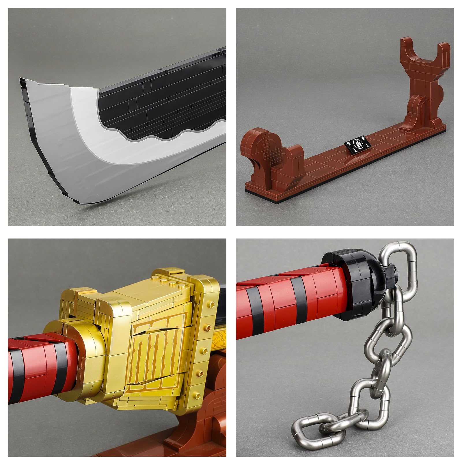 TOY PLAYER One Piece Edward Newgate Katana (48 in) Compatible with Lego ...