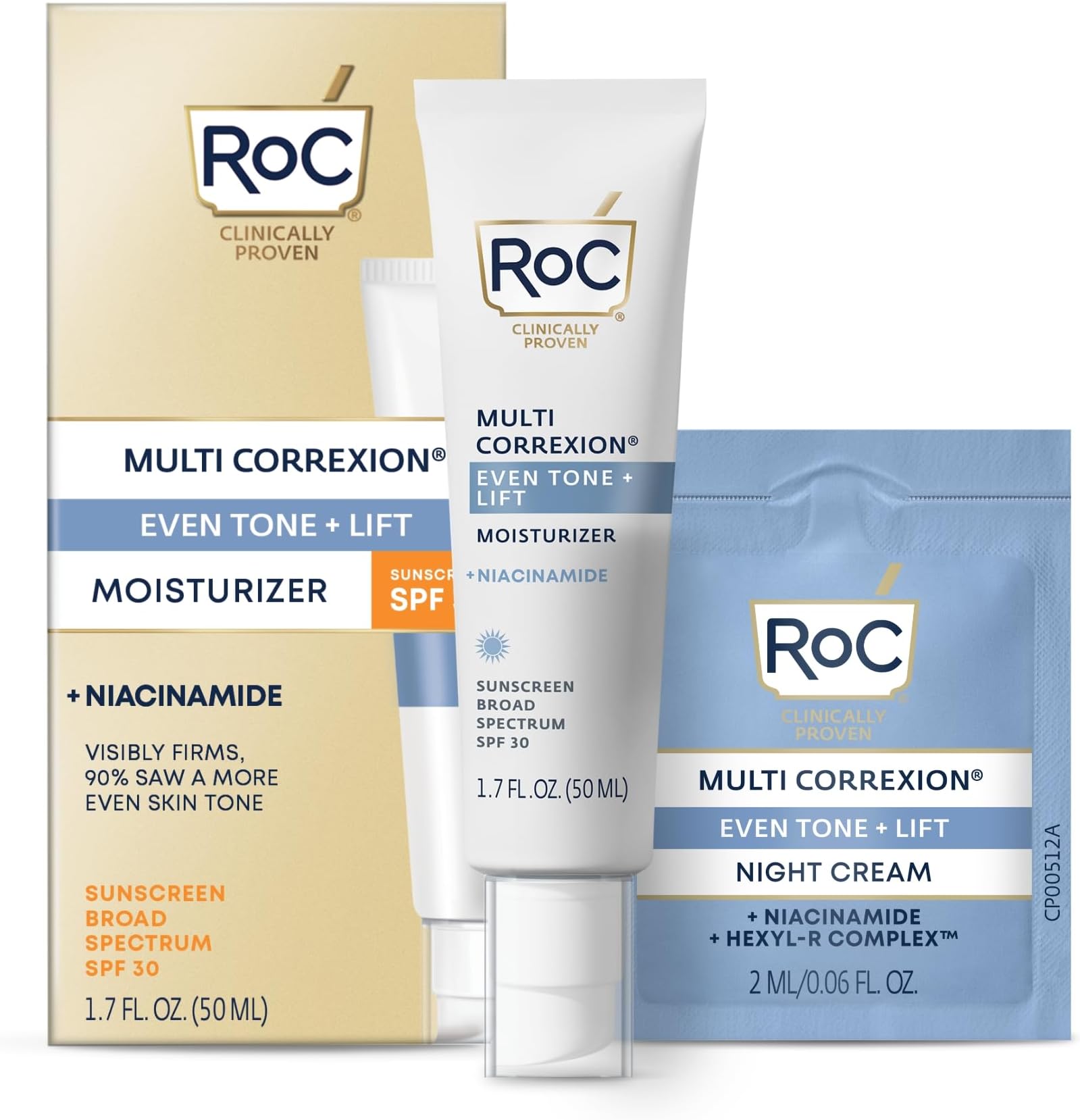 Amazon.com: RoC Hydration+ Hyaluronic Acid Moisturizer Face Cream ...