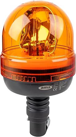 Halogen beacon for Ama tractor 12V: Tractor beacon, Magnetic flexible ...