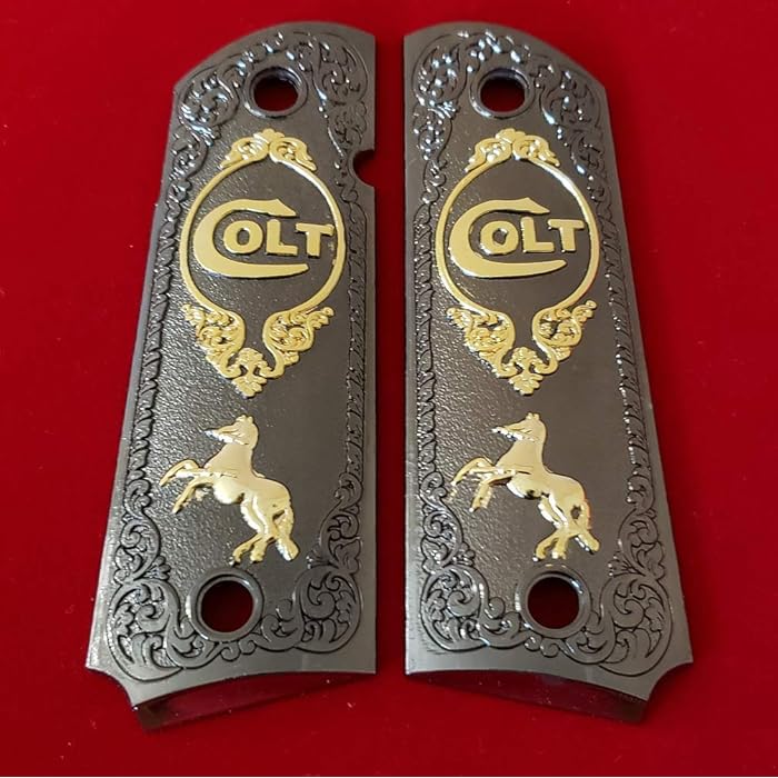 Buy Tek_Tactical New COLT 1911 Custom Grips Full Size Grips Ambi COLT ...