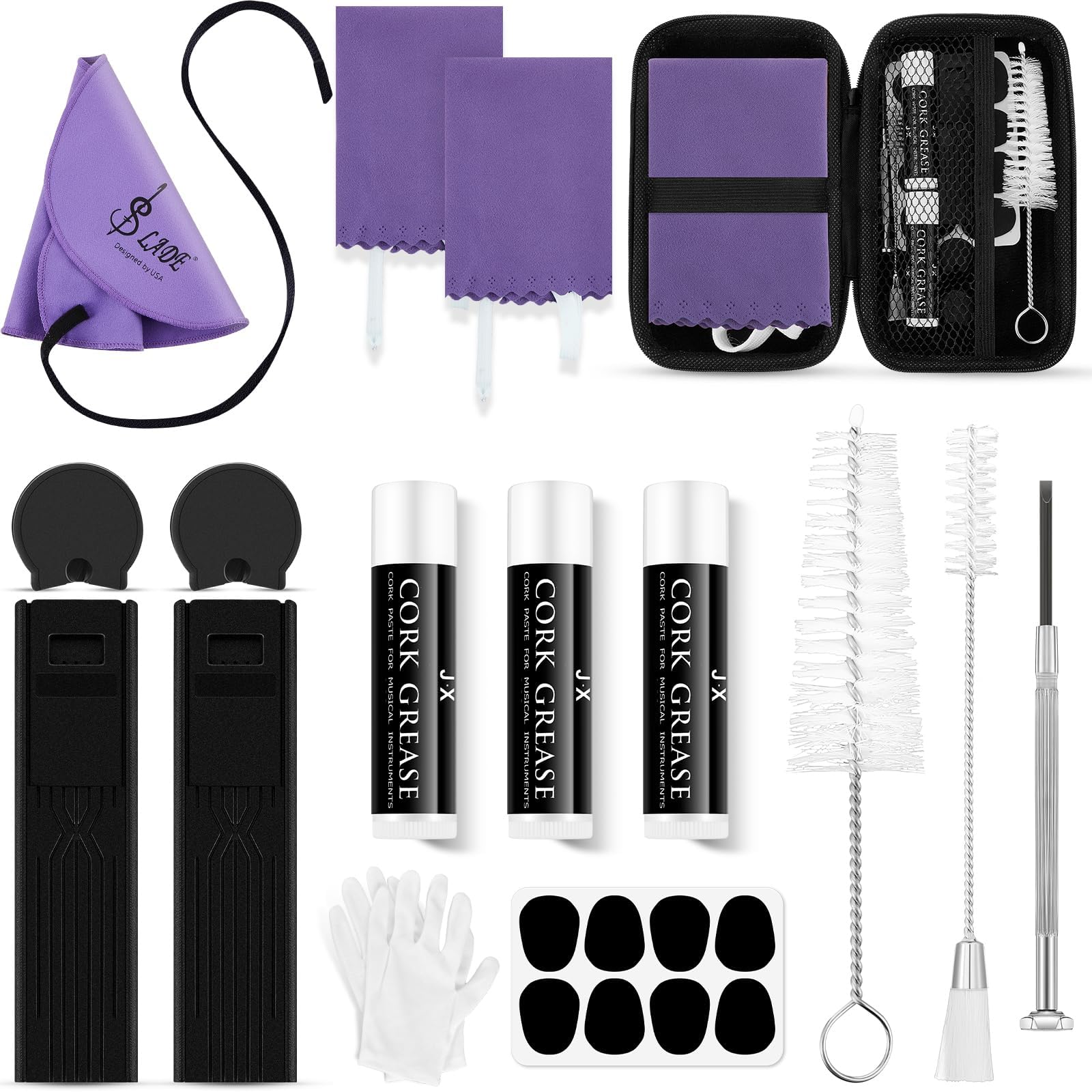 Amazon.com: 23 Pcs Clarinet Cleaning Kit Clarinet Accessories All in ...