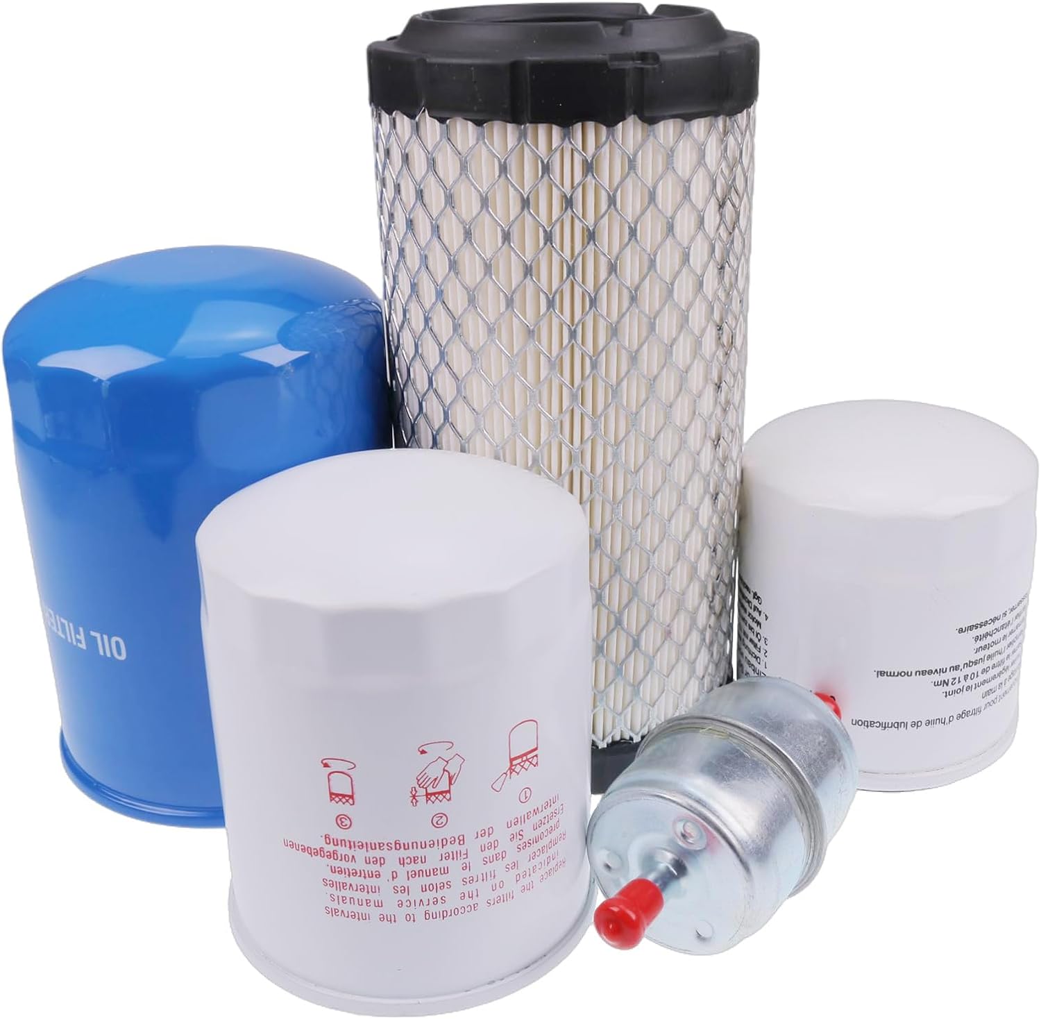 Amazon.com: JZGRDN Filter Kit Compatible with Kioti Tractor CS2410 ...