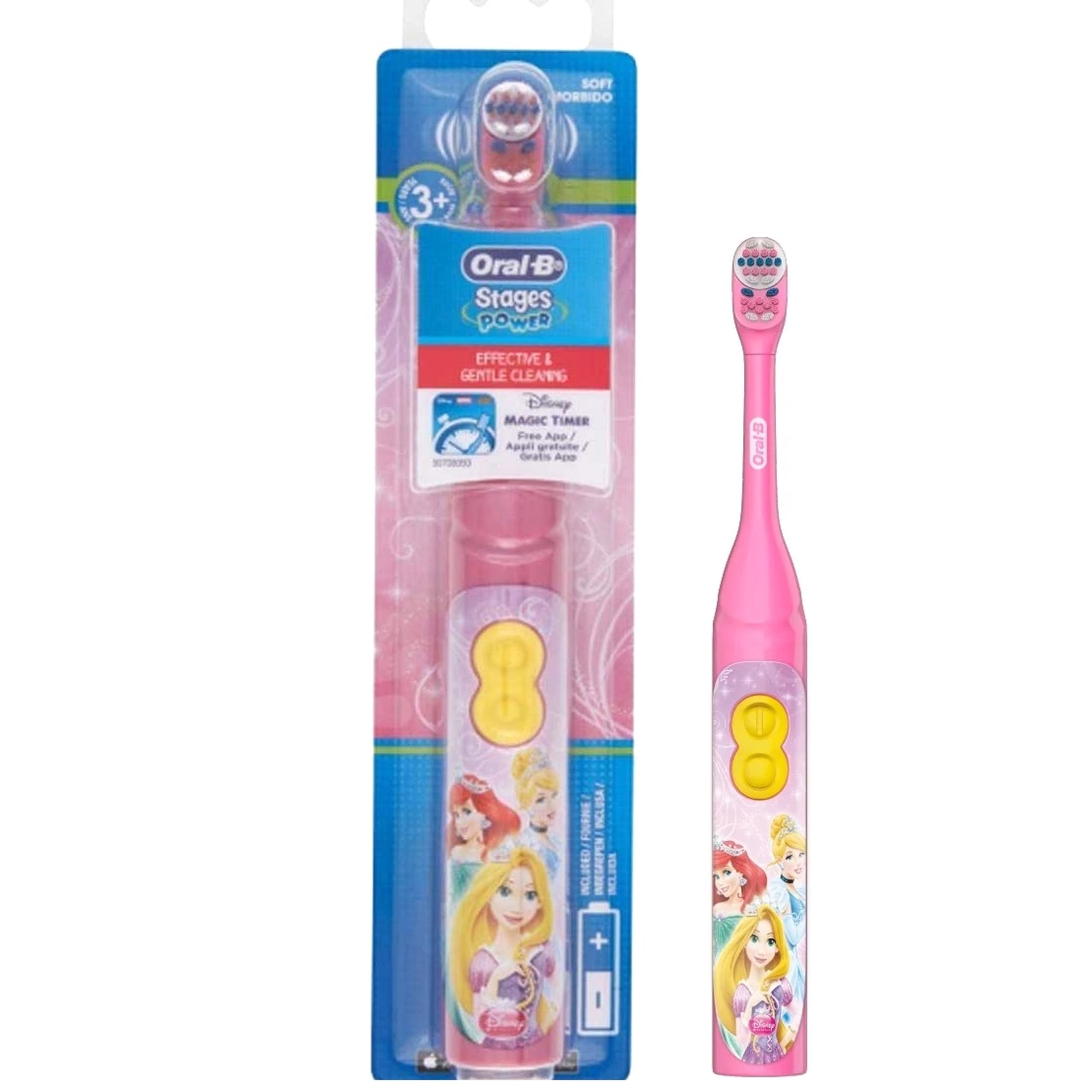 Oral B Stages Power Kids Disney Princess Electric Battery Toothbrush
