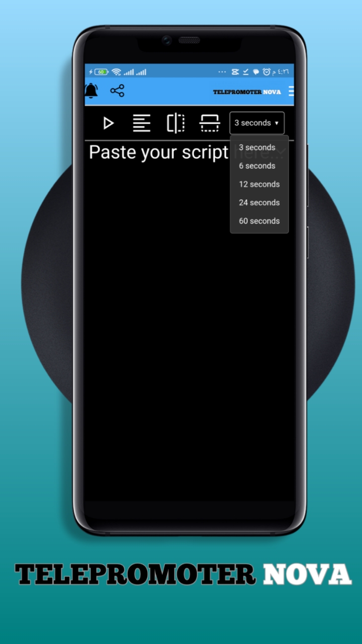 Teleprompter Nova - Pro Prompter with Adjustable Speed & Text - App on ...