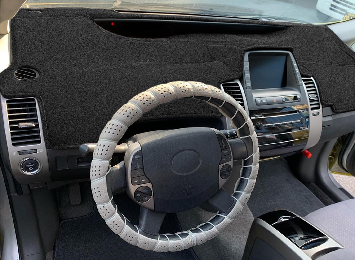 Amazon.com: AKMOTOR Dash Cover Mat Custom Fit for Toyota Prius with ...