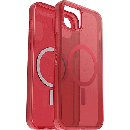 Amazon.com: OtterBox SYMMETRY SERIES+ Case with MagSafe for iPhone 14 Plus - Pinky Swear Red ...