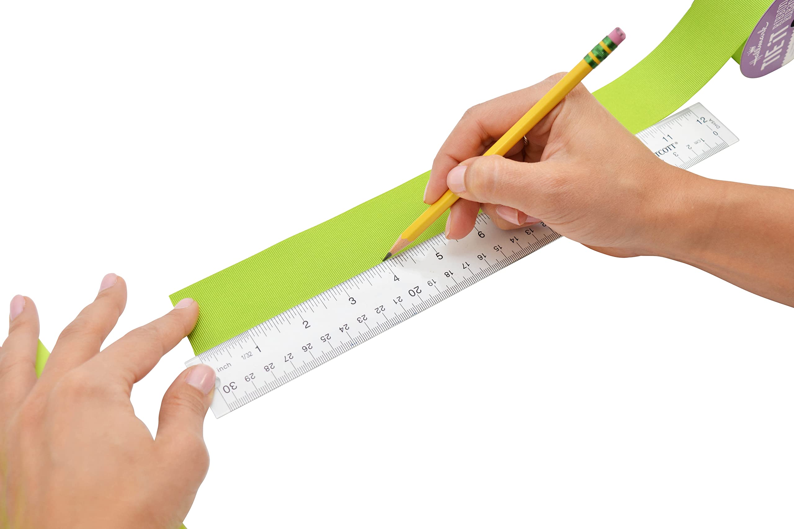 Buy Westcott Clear Flexible Acrylic Ruler Acrylic 12 In Metric