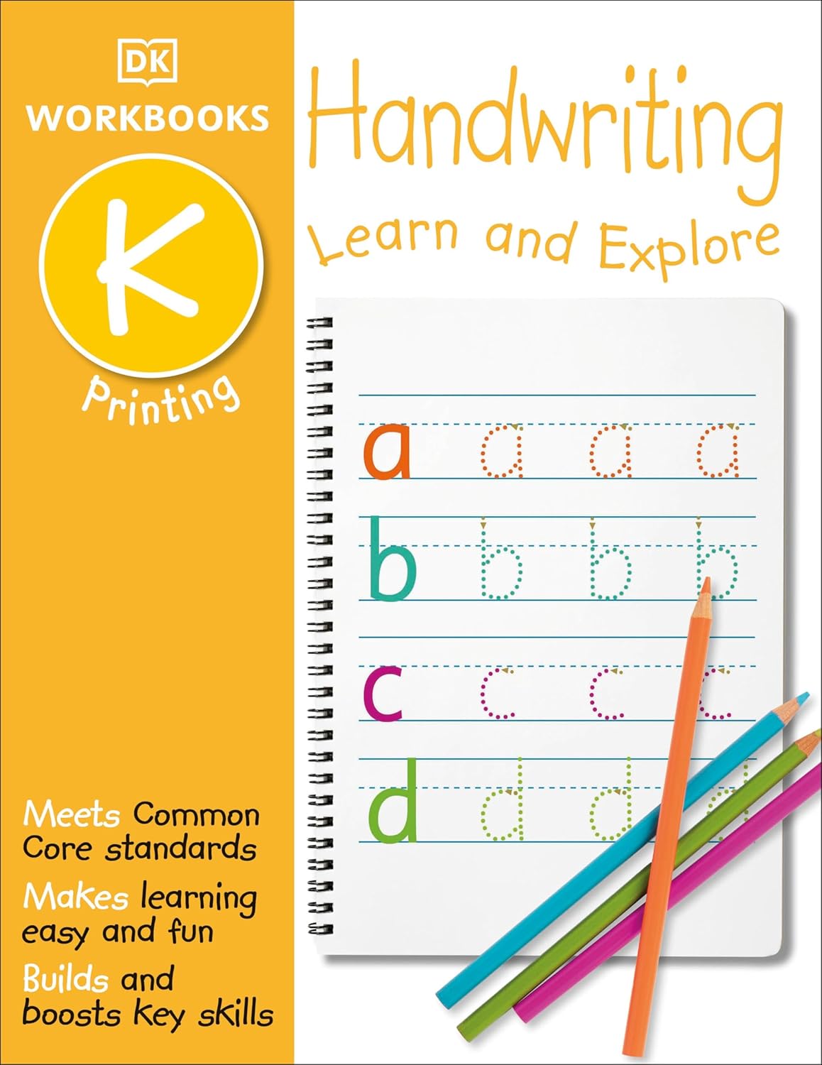 DK Workbooks: Handwriting: Printing, Kindergarten: Learn and Explore ...