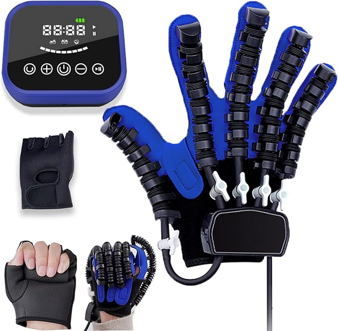 TOYIFEI Reha Handschuhe, Elektrisches Finger-Hand-Trainingsgerät ...