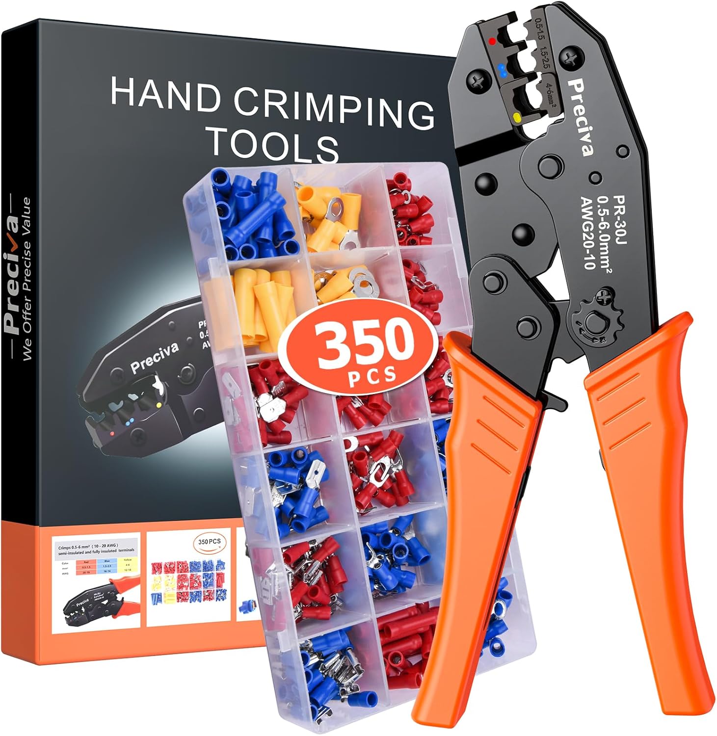 Kit Profesional de Herramientas de Crimpado de Chile | Ubuy