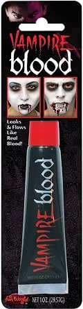 Amazon.com: Fun World Accessorie's Vampire Blood, Multicolor, Adult ...