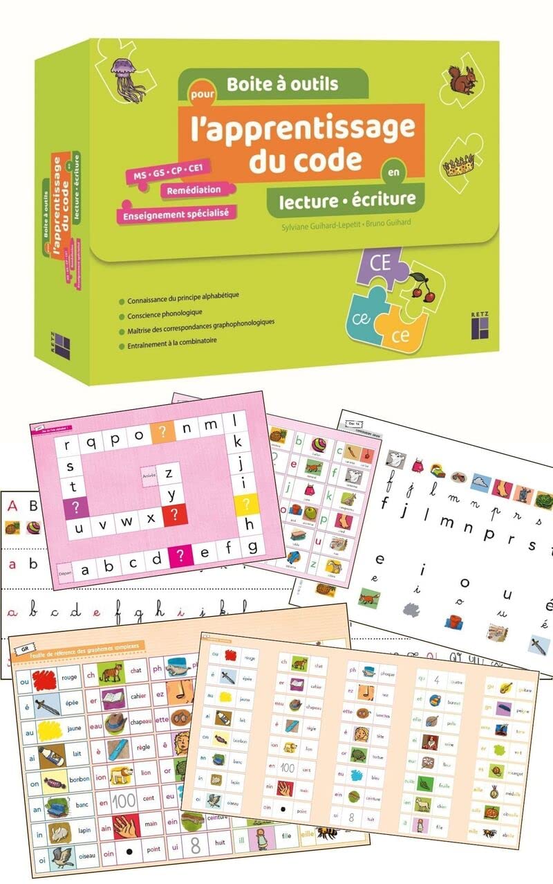 Snapklik.com : Boite A Outils Pour Lapprentissage Du Code En Lecture