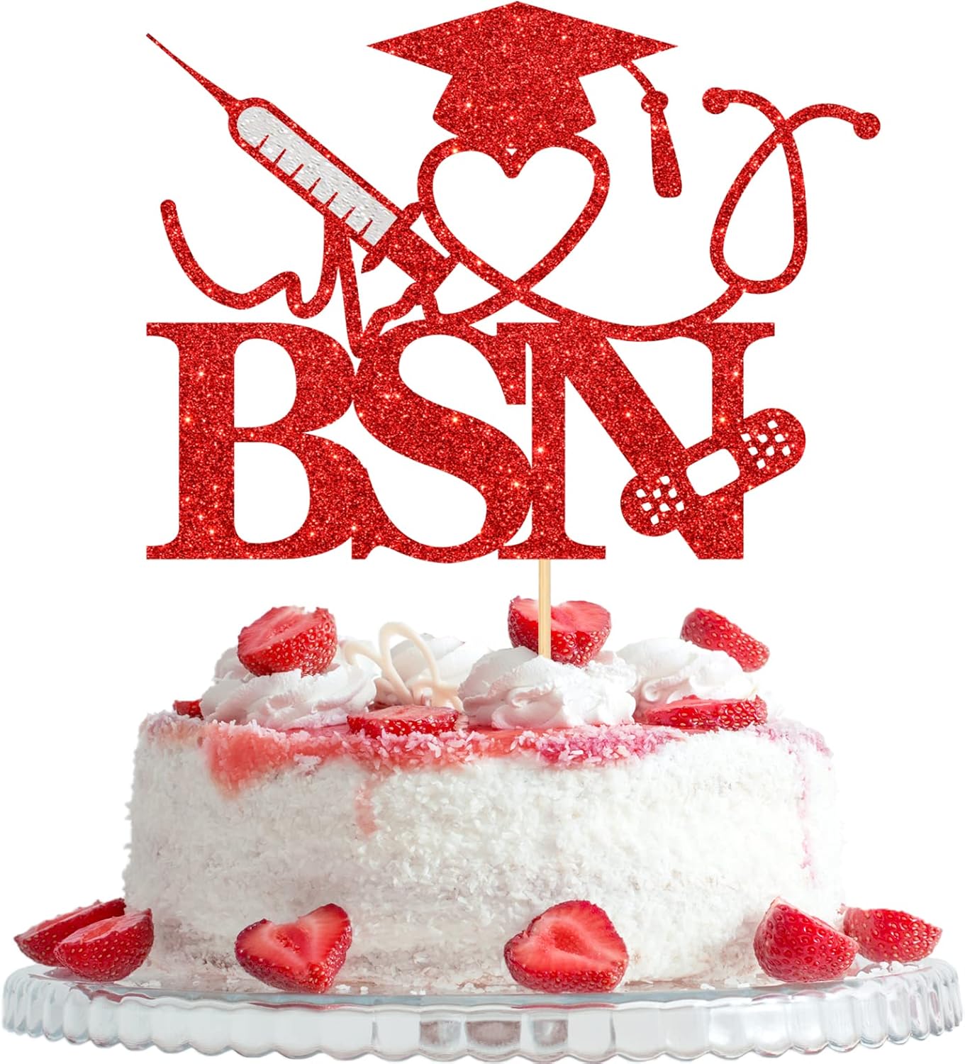 Amazon.com: Congrats BSN Cake Topper, 2023 Congrats BSN Party ...