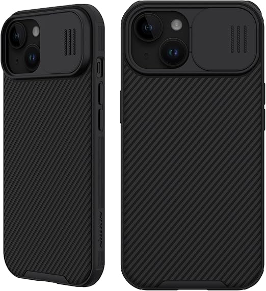 Amazon.com: Mangix for iPhone 15 Case with Camera Cover,Slim Fit Thin ...