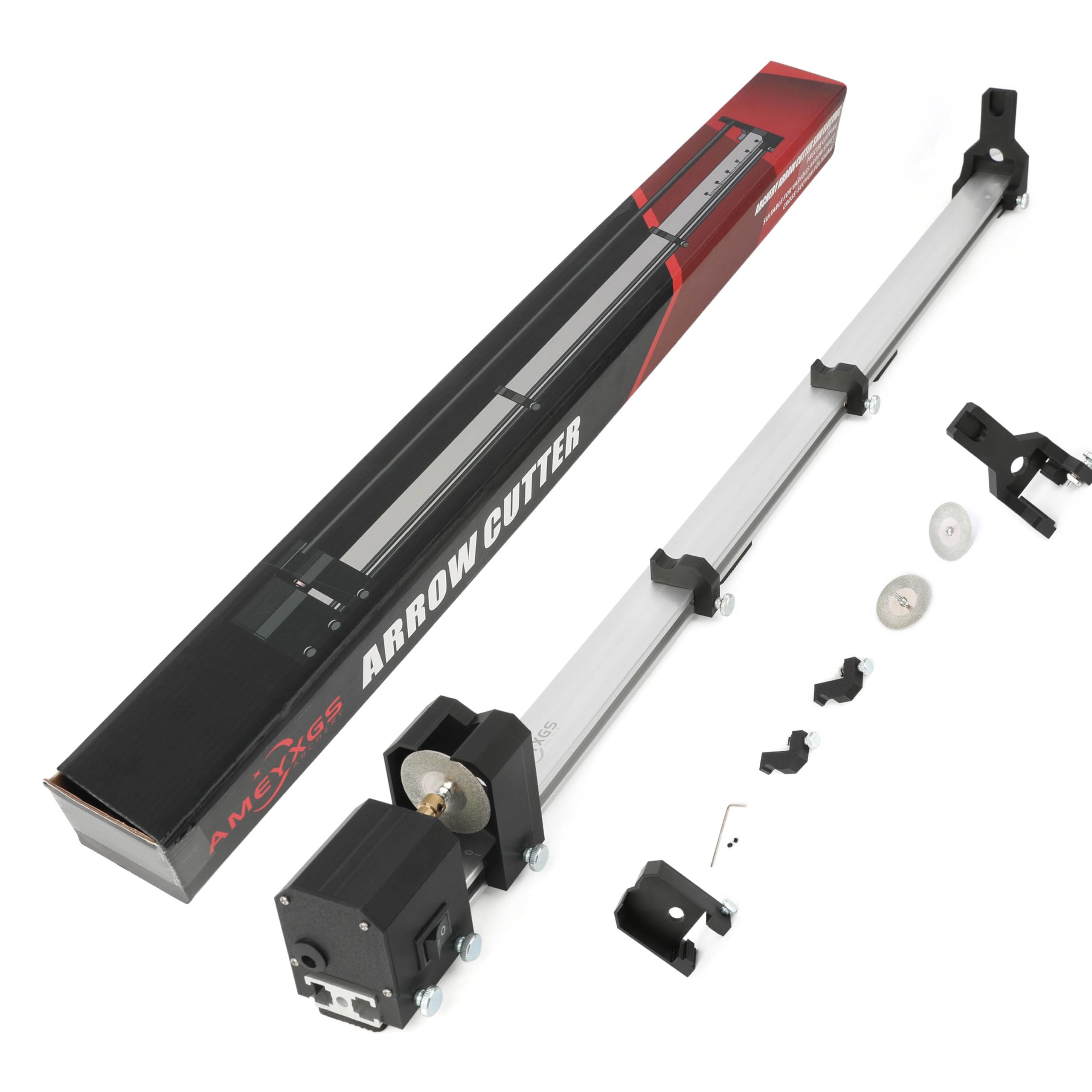 Archery Arrow Saw Electric Carbon Arrow Cutter Adjustable Arrow Cutting ...