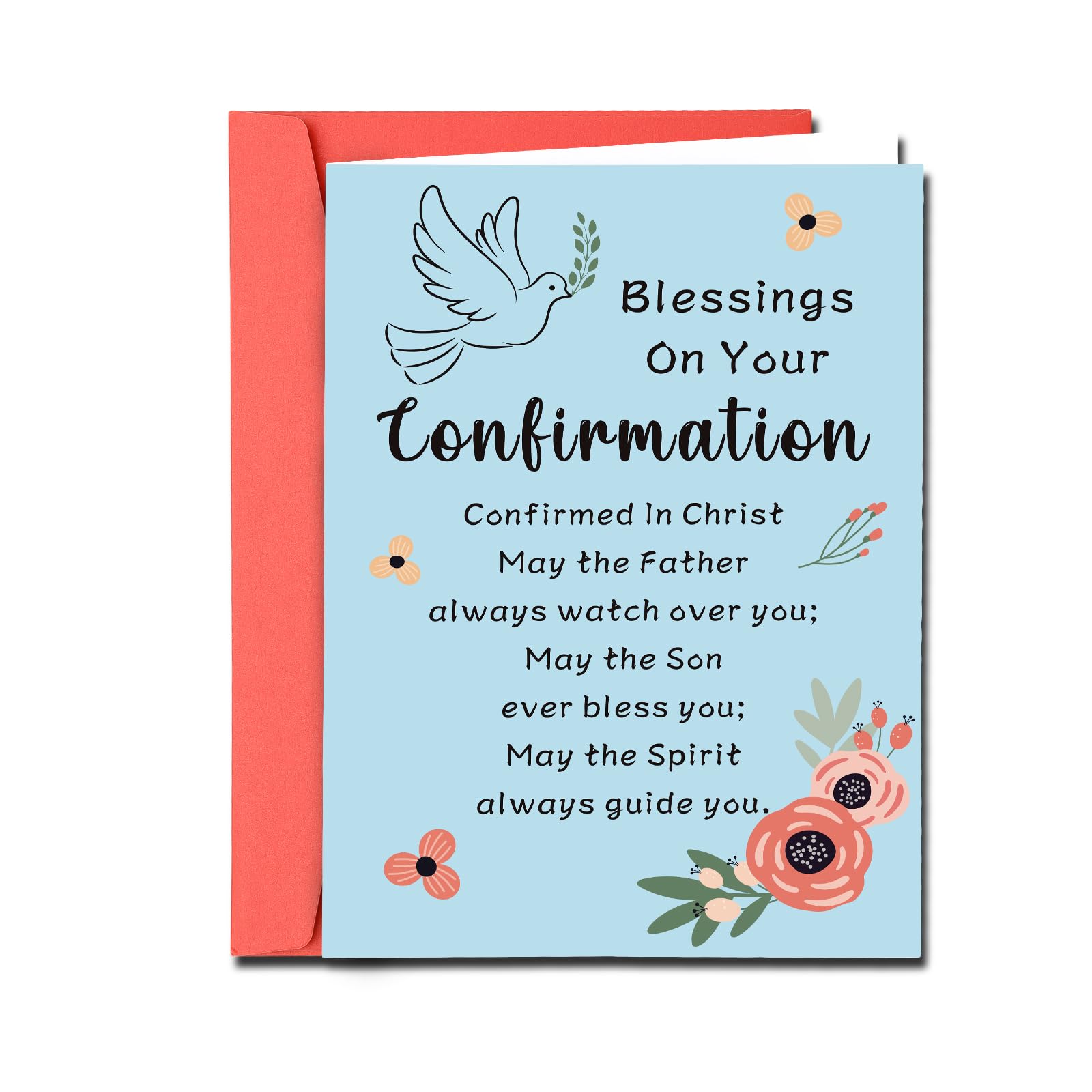 Snapklik.com : TI-EDC Confirmation Card For Teens Teenage Boys Girls ...