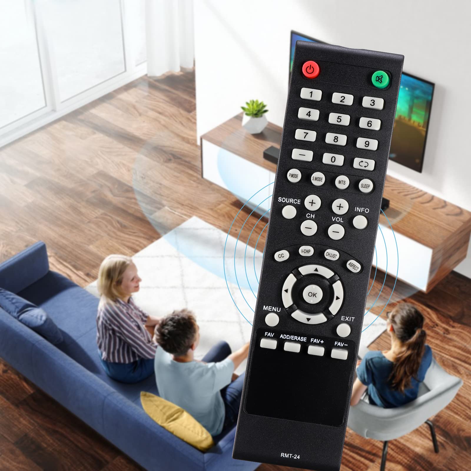 Snapklik.com : RMT-24 Remote Control Fit For Westinghouse TV DWM32H1A1 ...