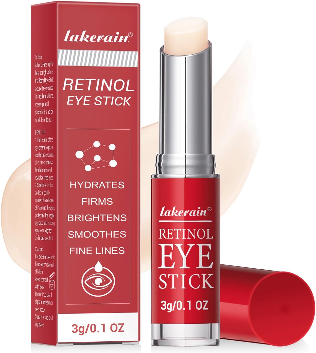 Amazon.com: NICEFACE Retinol Eye Stick - With Collagen and Hyaluronic ...