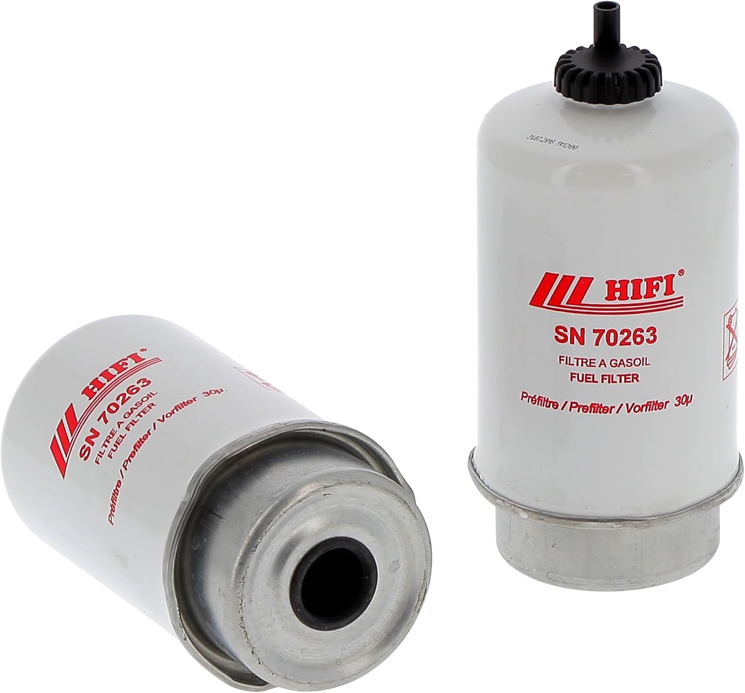 HIFI FILTER Kraftstofffilter SN 70263 kompatibel mit SK 3128, 37296 ...