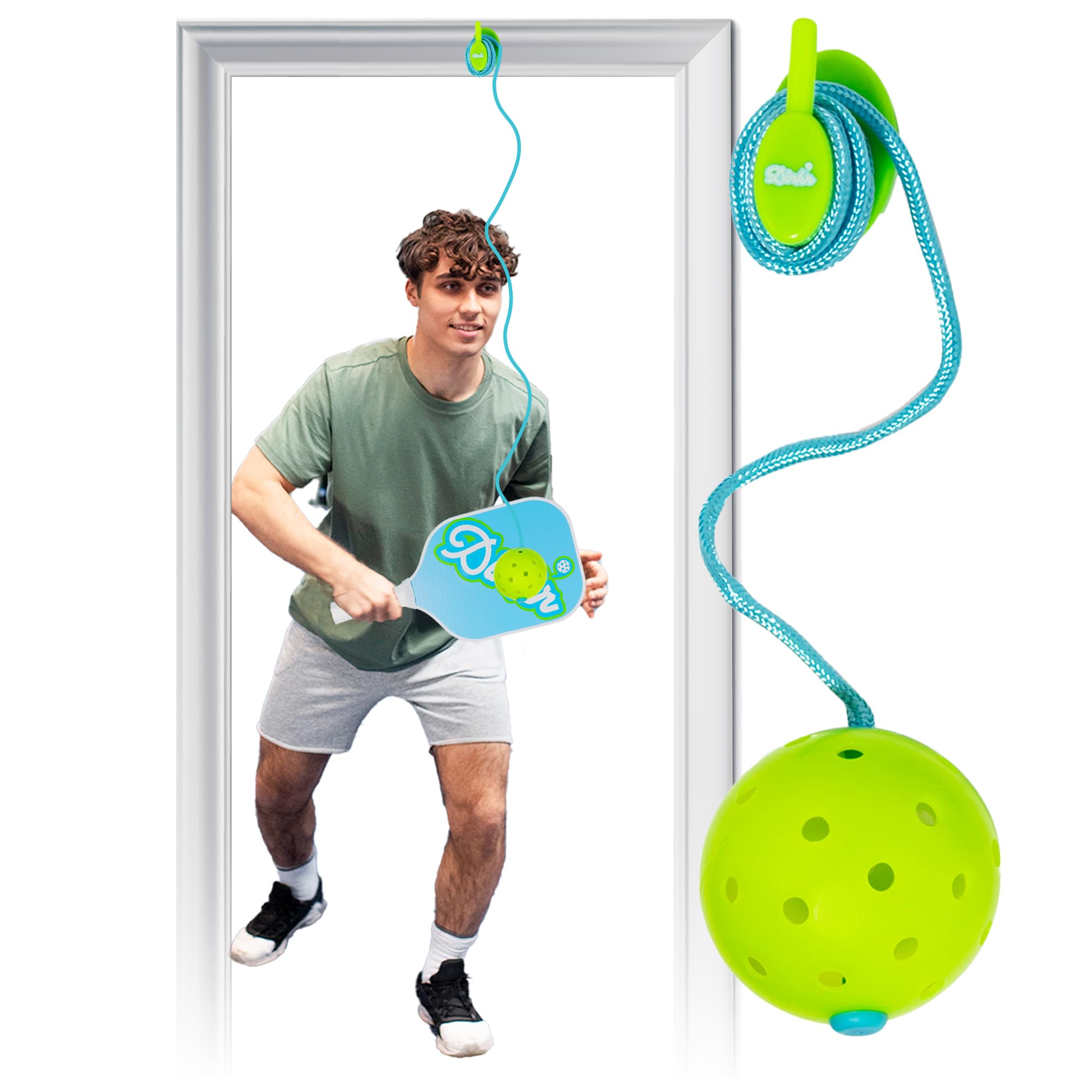 Amazon.com : Dink’r - Pickleball Trainer, Pickleball Rebounder for ...