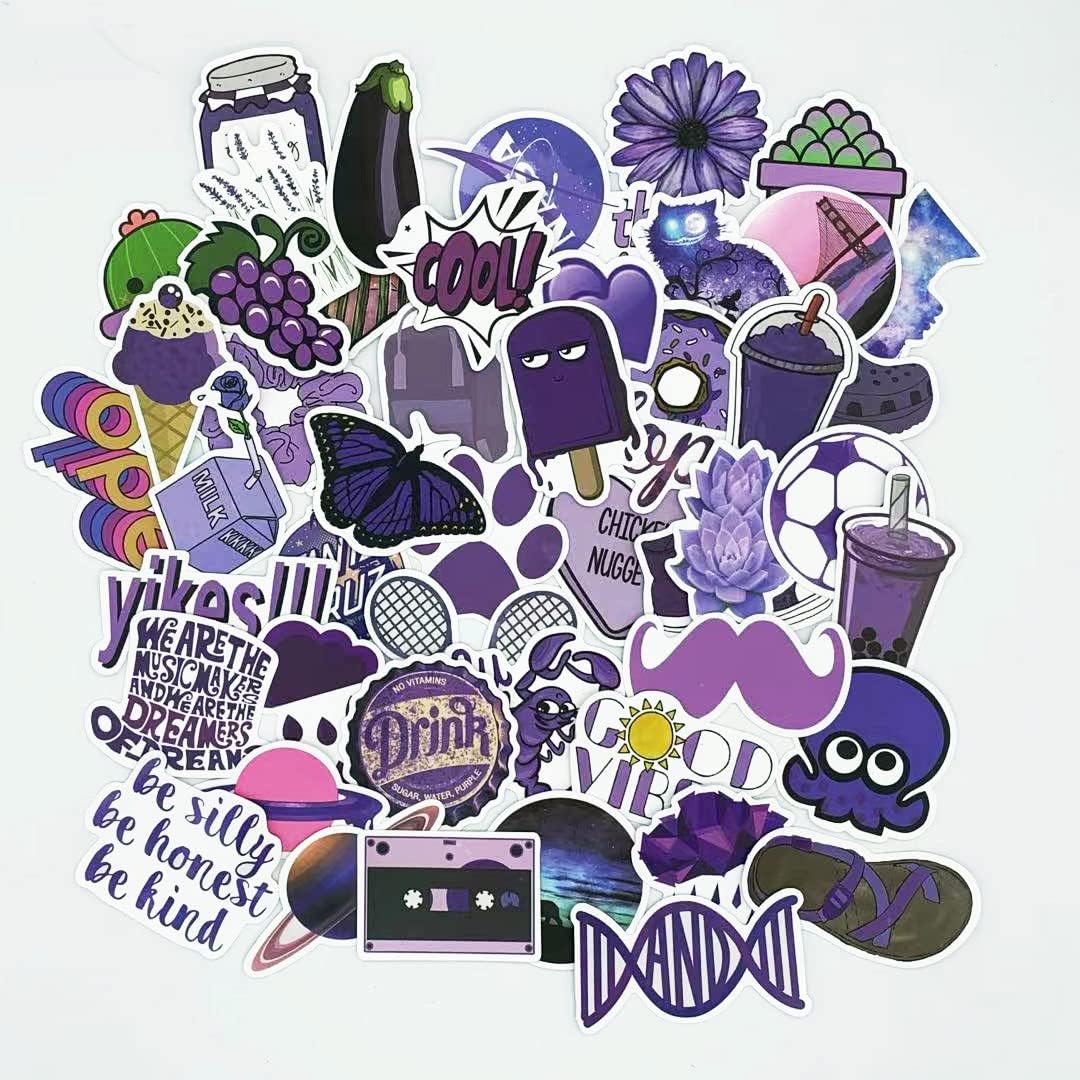 Amazon.com: 50Pcs Stickers Waterproof for Decal Laptop Water Bottle Car ...