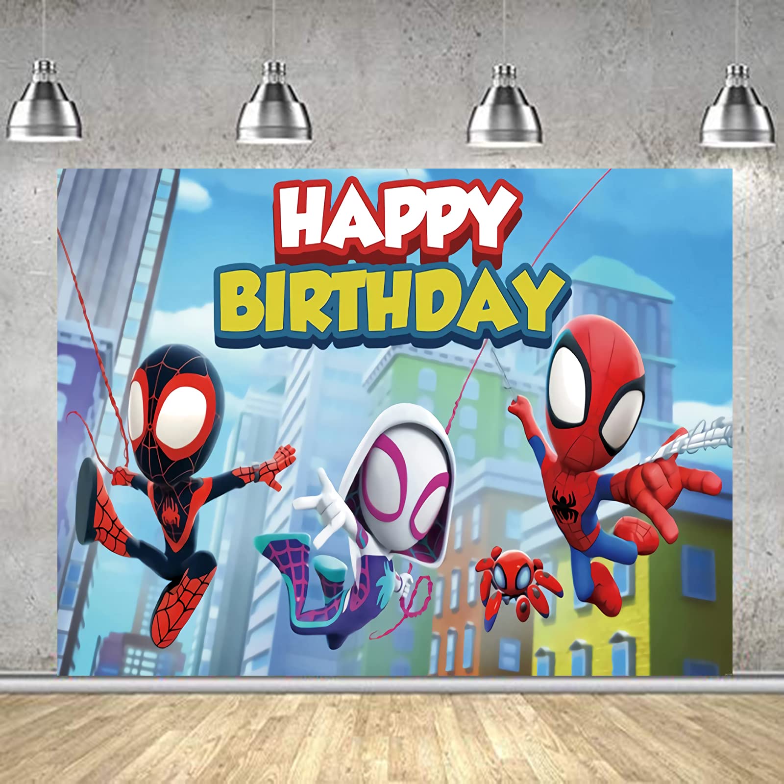 Buy Spidey and His Amazing Friends Birthday Decorations, Spidey ...