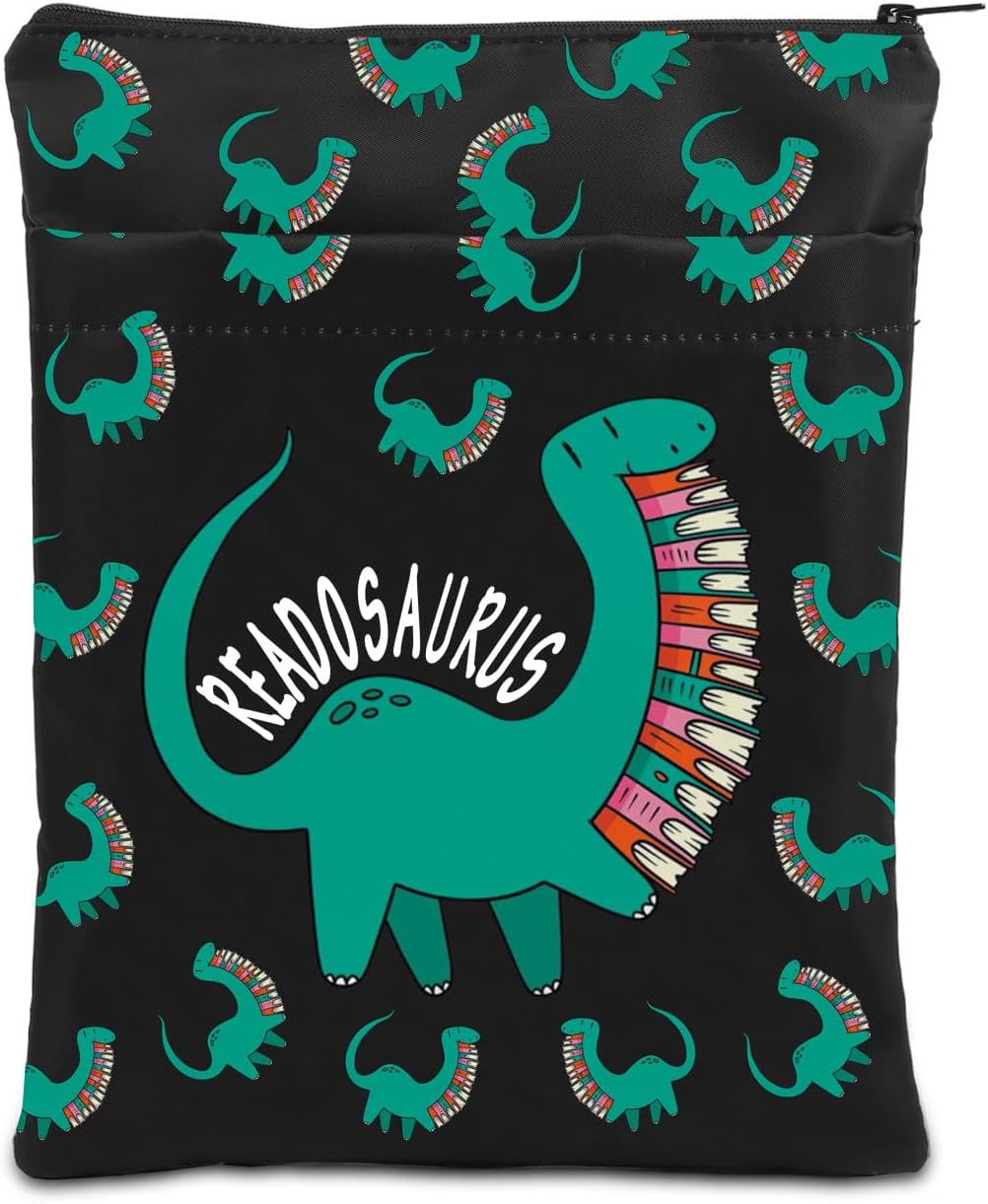 Readosaurus Book Sleeve Funny Dinosaur Book Gift Bookish Gift Reading ...