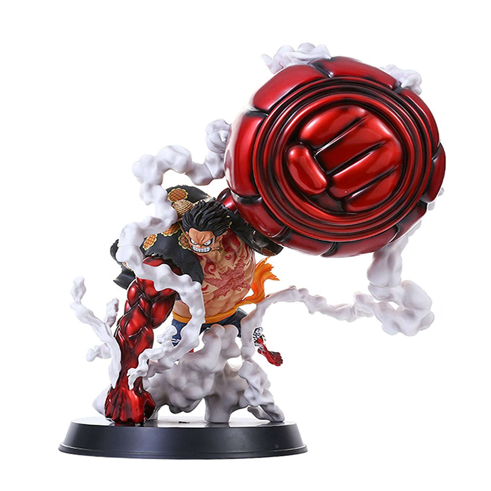 Anime Figures One Piece Luffy Figure Super Big Four Gear | Desertcart ...